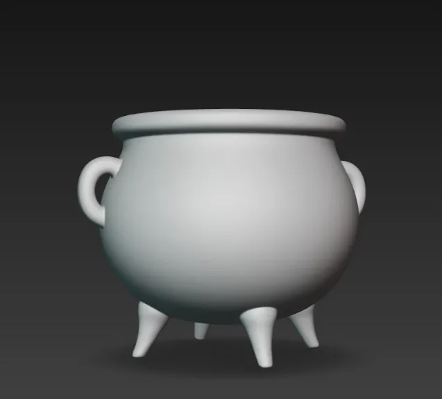 witch's cauldron - Free 3D Print Model - MakerWorld