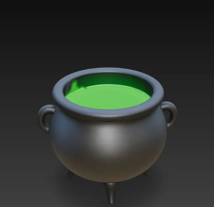 witch's cauldron - Free 3D Print Model - MakerWorld