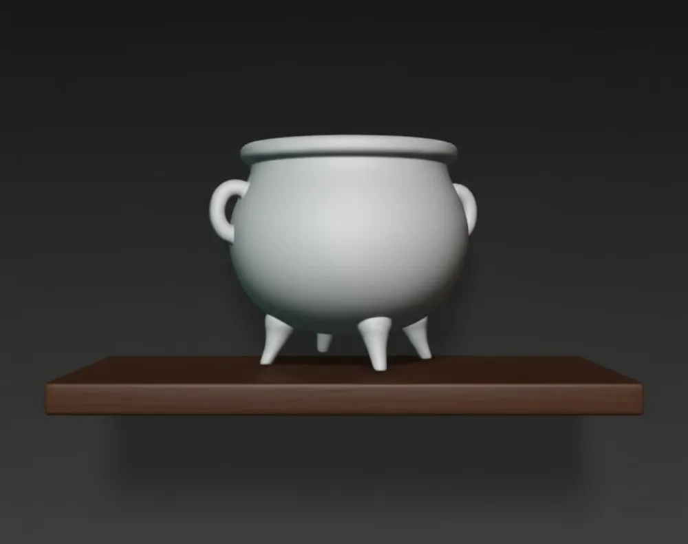 witch's cauldron - Free 3D Print Model - MakerWorld