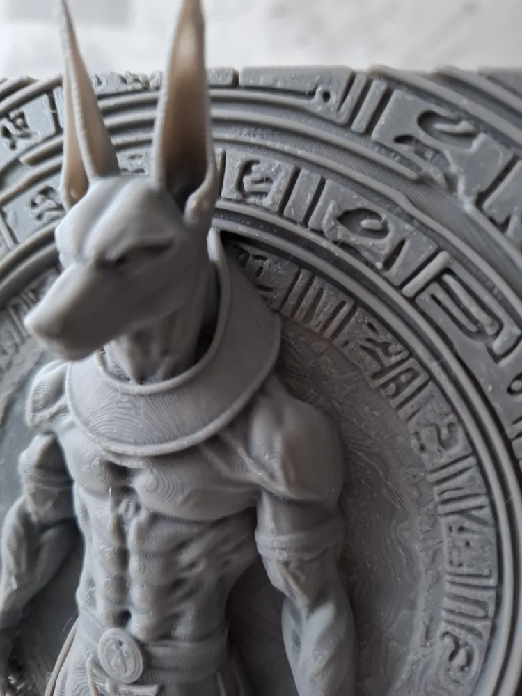 Anúbis - Escultura em Relevo - Modelo gratuito para impressão 3D ...