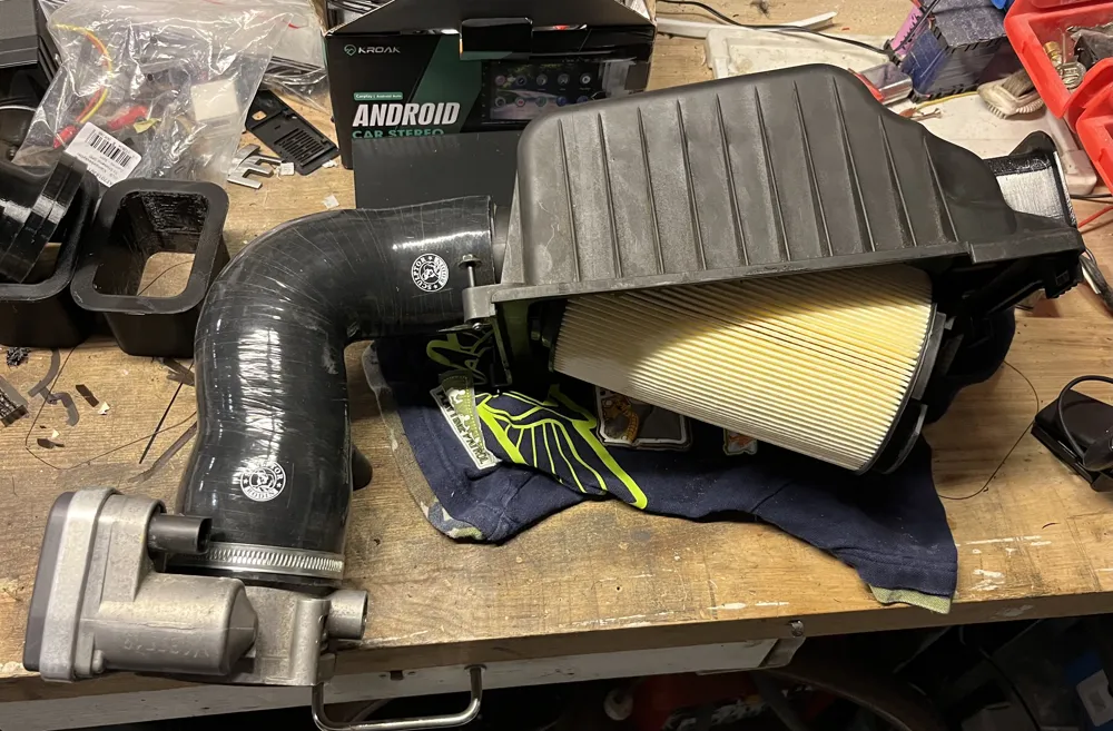 R53 JCW Air filter conversion - Free 3D Print Model - MakerWorld