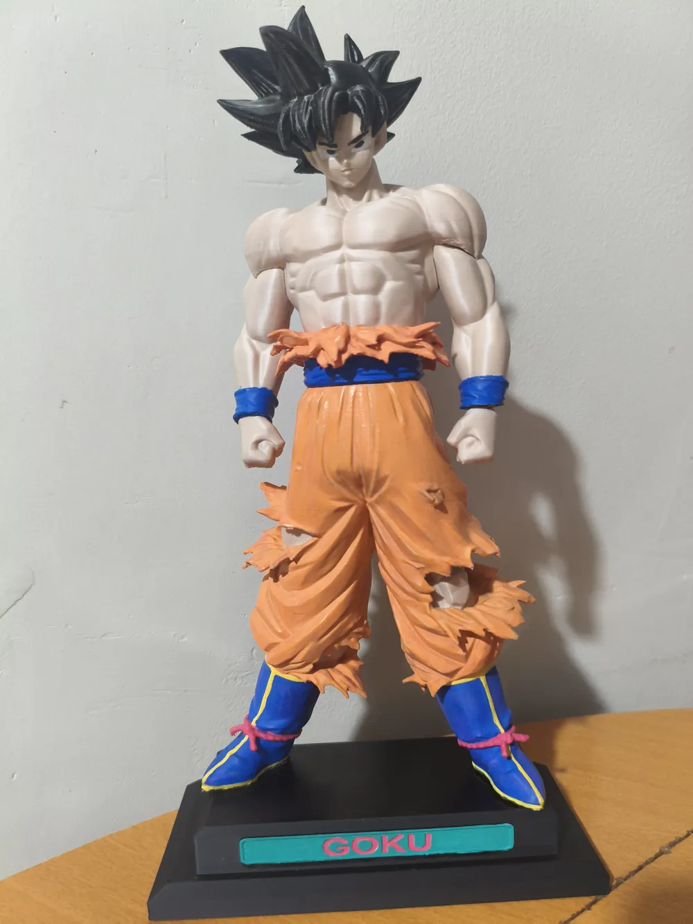 Goku figure base - Free 3D Print Model - MakerWorld