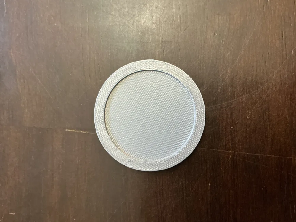 Classic Blank Challenge Coin Template - Free 3D Print Model - MakerWorld