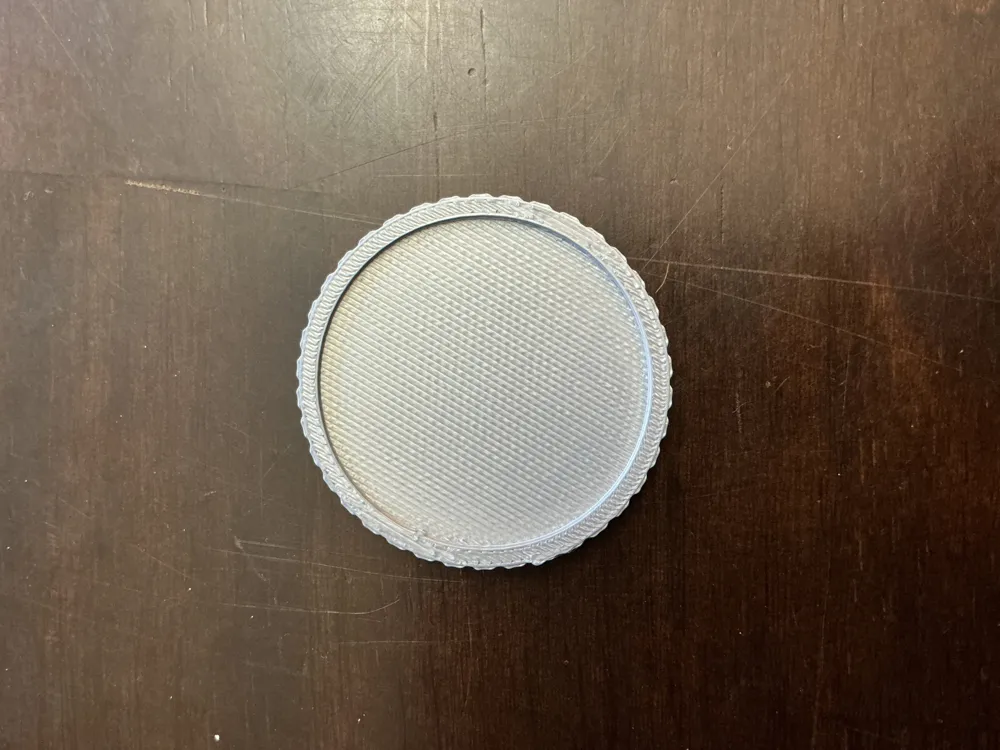 Classic Blank Challenge Coin Template - Free 3D Print Model - MakerWorld