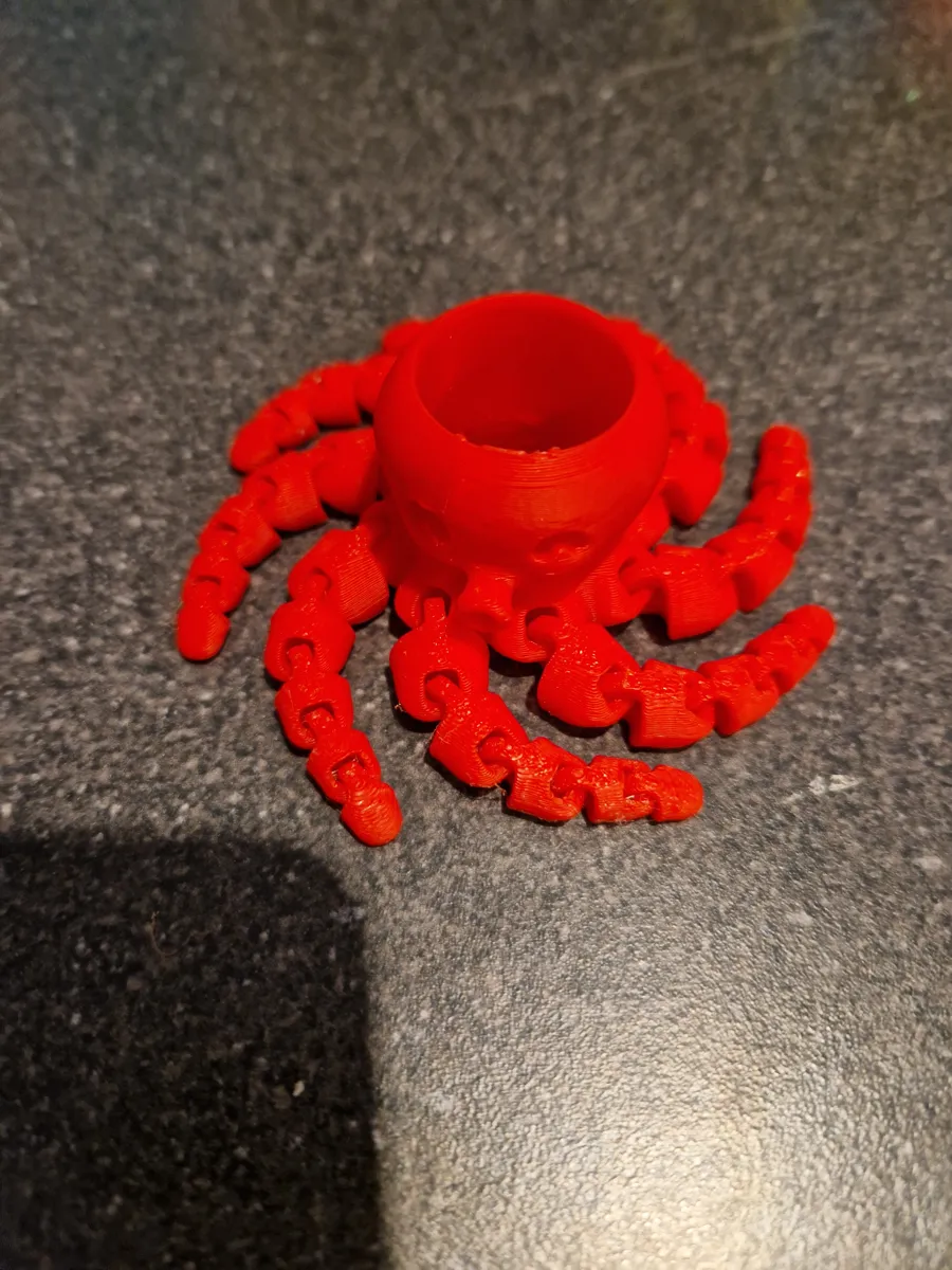 articulated octopus scout woggle - Free 3D Print Model - MakerWorld