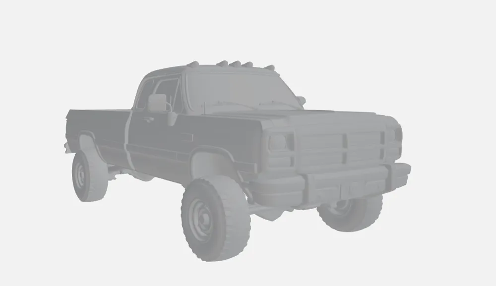 Dodge Ram Old Model - 3D Model - Free 3D Print Model - MakerWorld