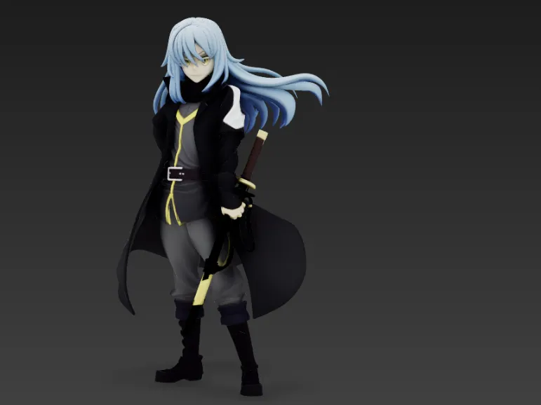 Rimuru Tempest – Figura de Exhibición en Forma de Slime FanArt - Modelo ...