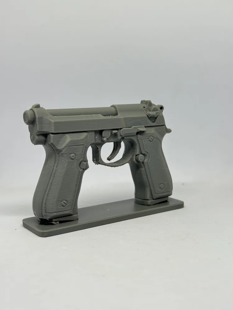 Beretta 92 Series-Pistol - Free 3D Print Model - MakerWorld