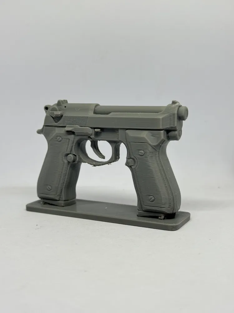 Beretta 92 Series-Pistol - Free 3D Print Model - MakerWorld