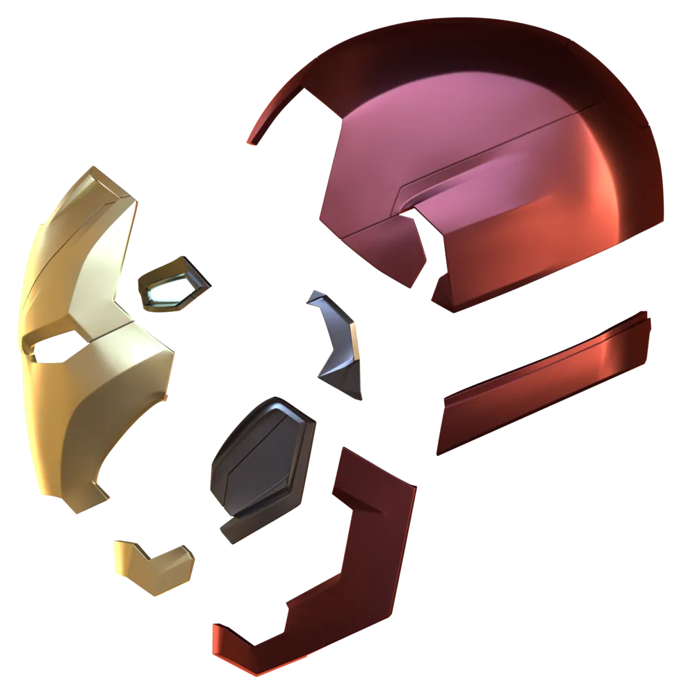 wearable iron man mask - Free 3D Print Model - MakerWorld
