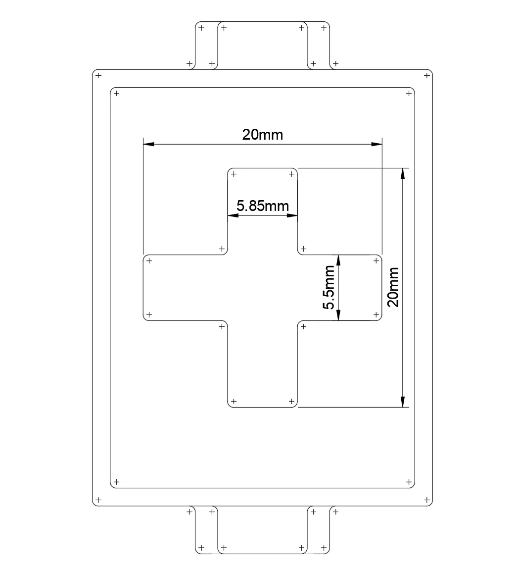 500% Scale MX Keyboard Switch - Fully Functional - Free 3D Print Model ...