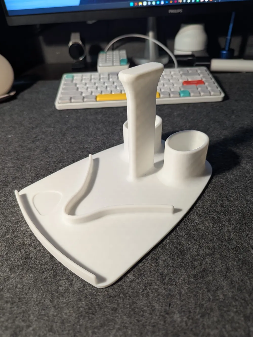 Stand for Meta Quest 3s with a handle - Free 3D Print Model - MakerWorld