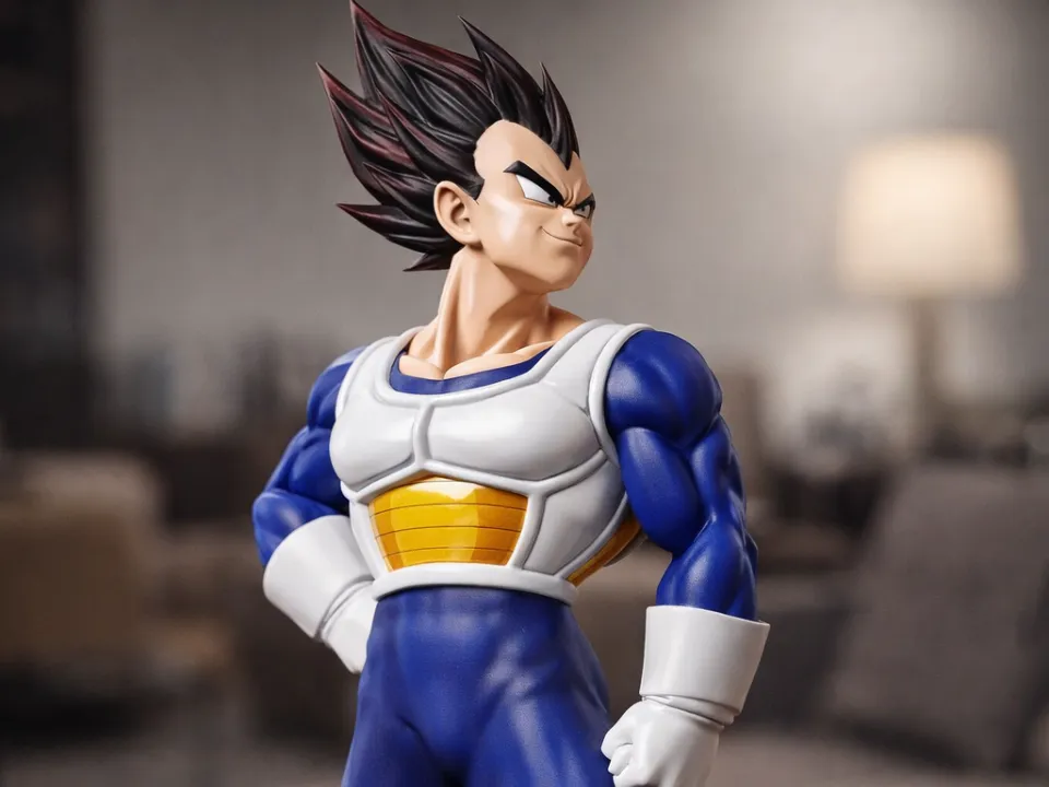 Vegeta Figure - Free 3D Print Model - MakerWorld