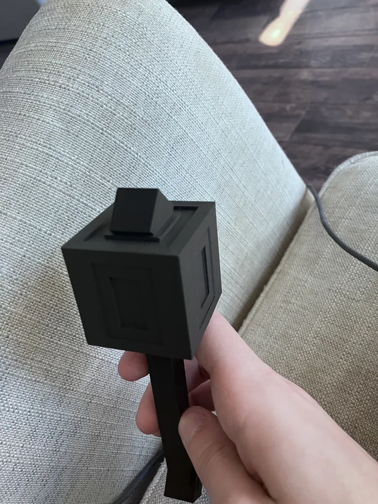 Minecraft Mace - Free 3D Print Model - MakerWorld