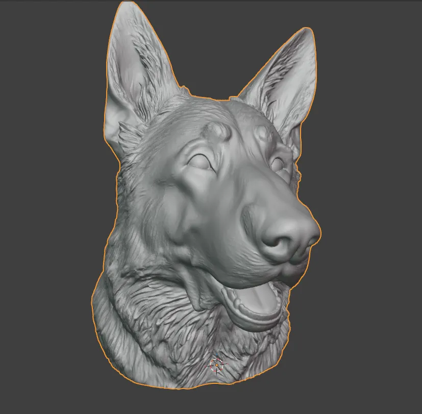 German Shepherd - Free 3D Print Model - MakerWorld