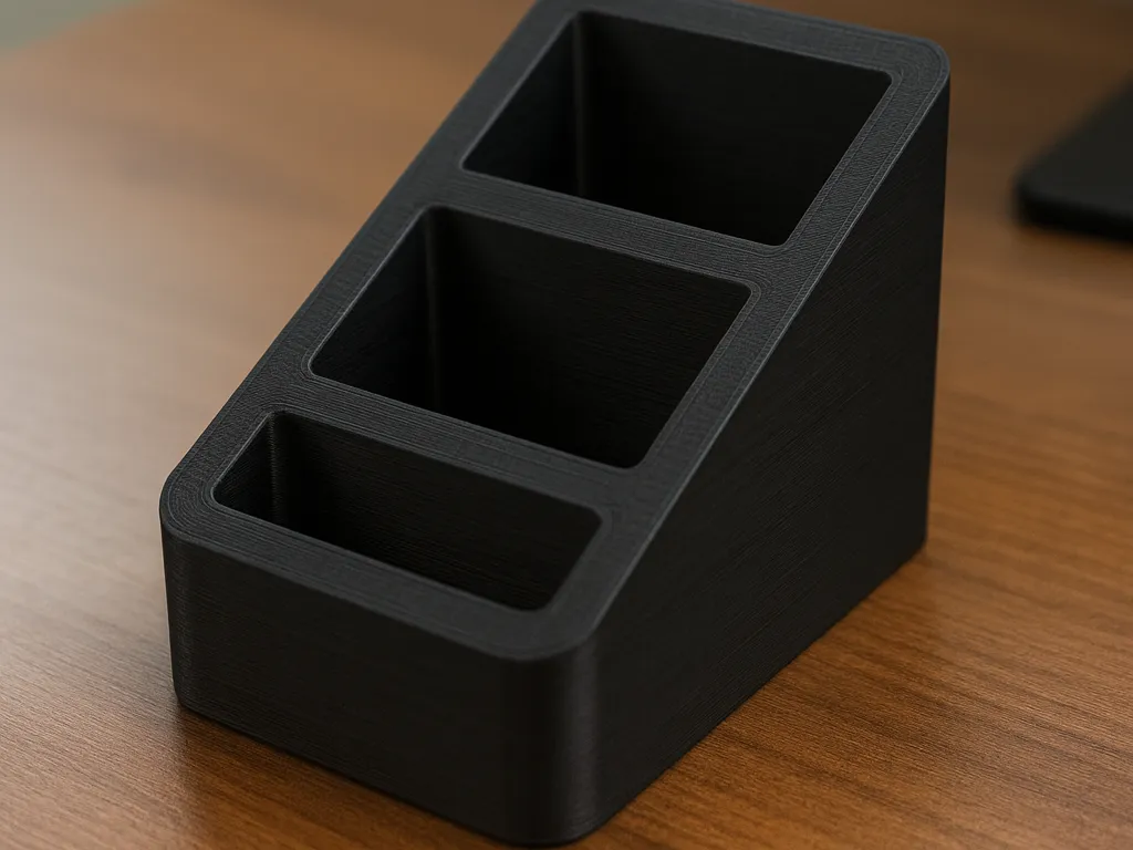 Angled desk caddy - Free 3D Print Model - MakerWorld