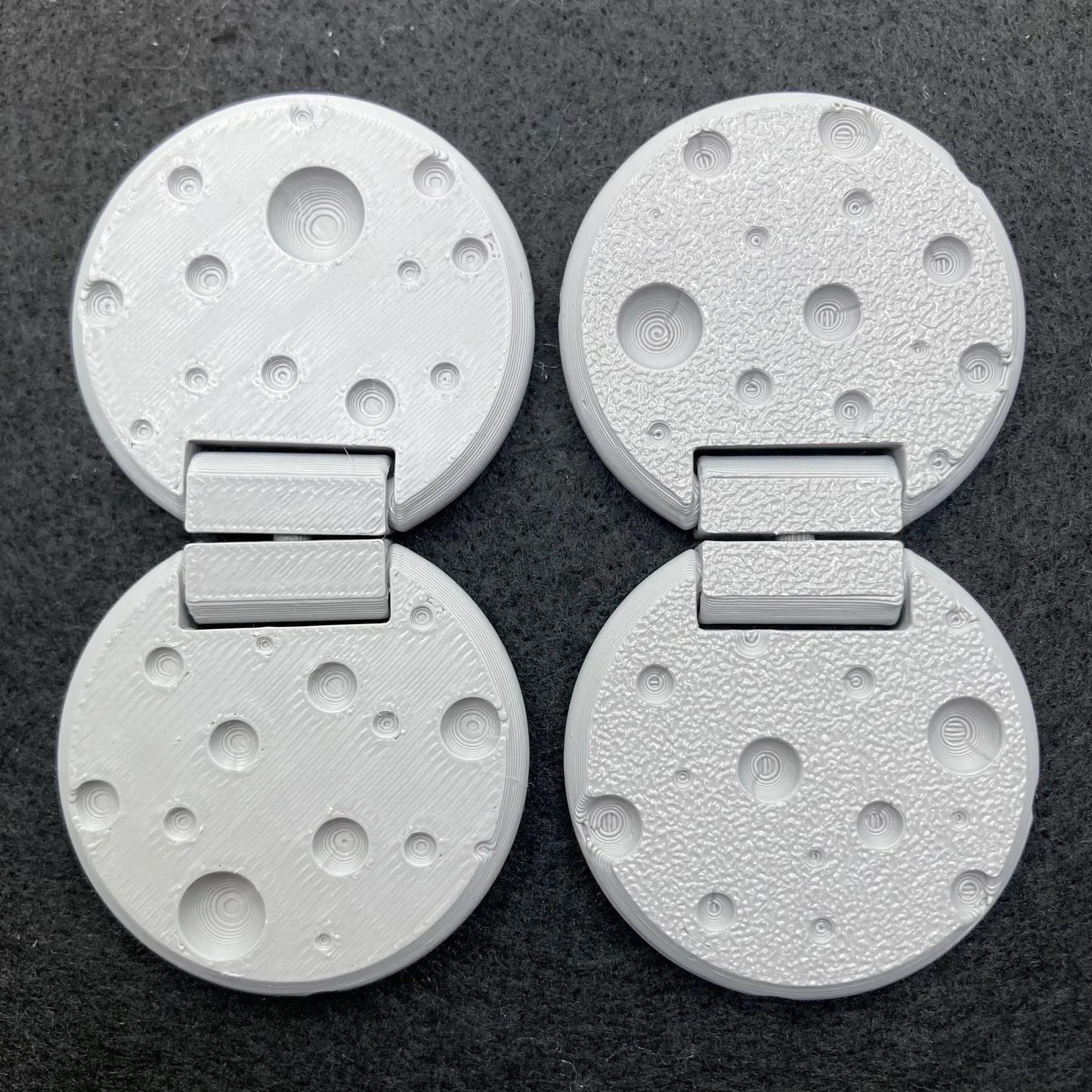 Moon Lunar Slider + Flip Fidget (Print in Place) - Free 3D Print Model ...