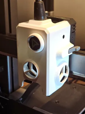 Creality Hi extruder cover SHORTER VERSION - Free 3D Print Model ...