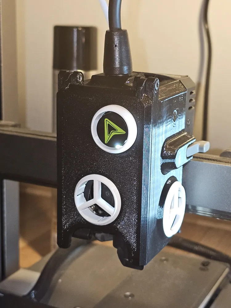 Creality Hi extruder cover with door - Free 3D Print Model - MakerWorld