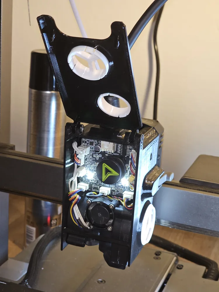 Creality Hi extruder cover with door - Free 3D Print Model - MakerWorld