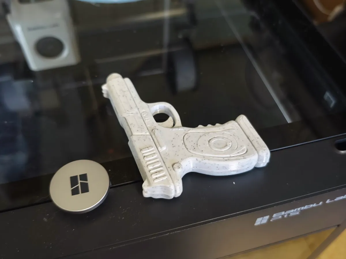 Pistol Miniature Static Prop Model Small Scale Display Item Easy to ...