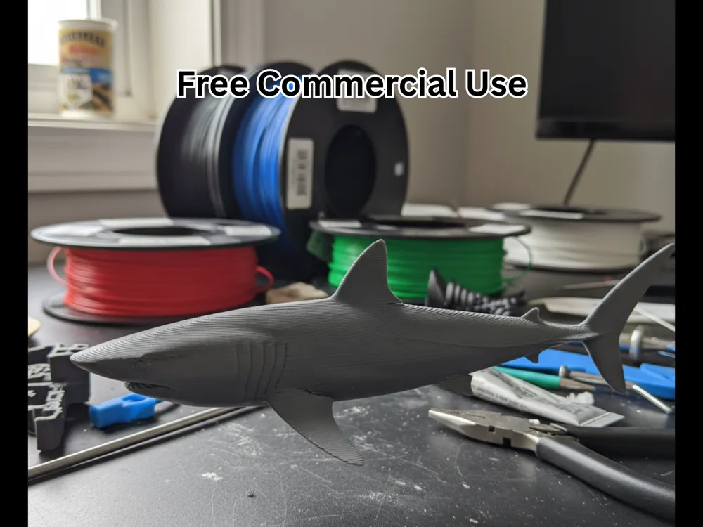 Mako Shark Figure - Free 3D Print Model - MakerWorld