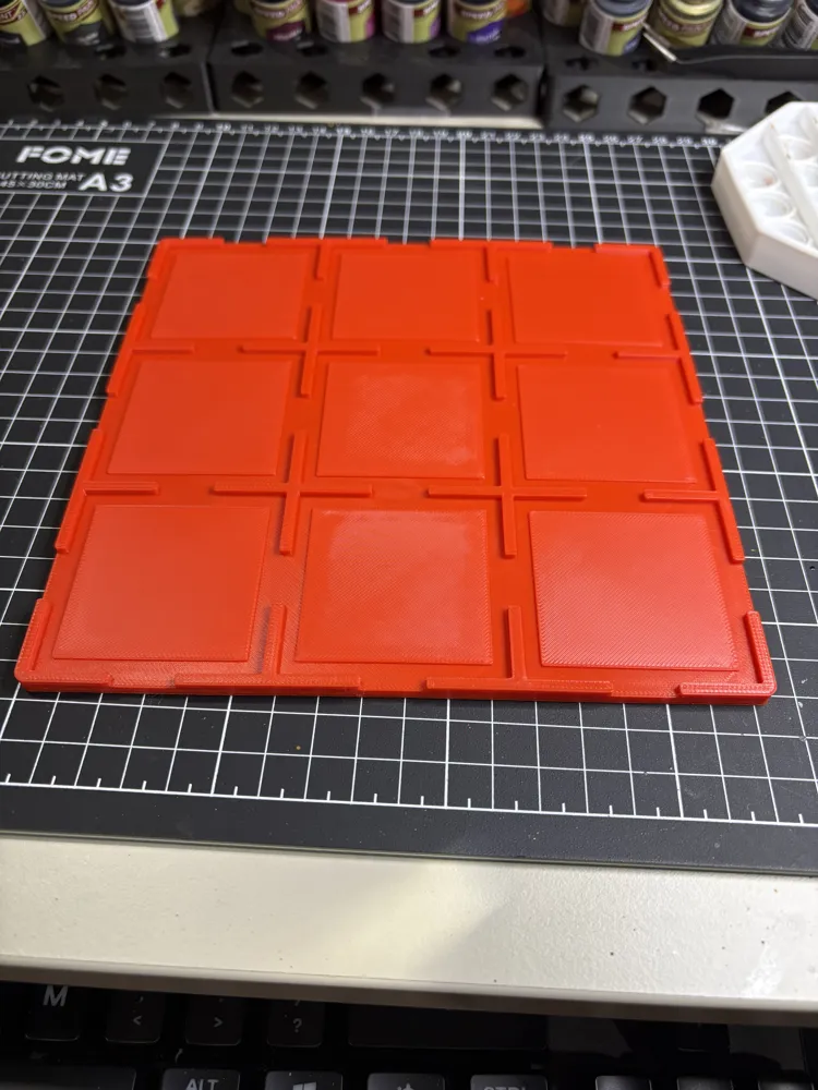 KDM 9 Slot Gear Grid for A1 Mini - Free 3D Print Model - MakerWorld