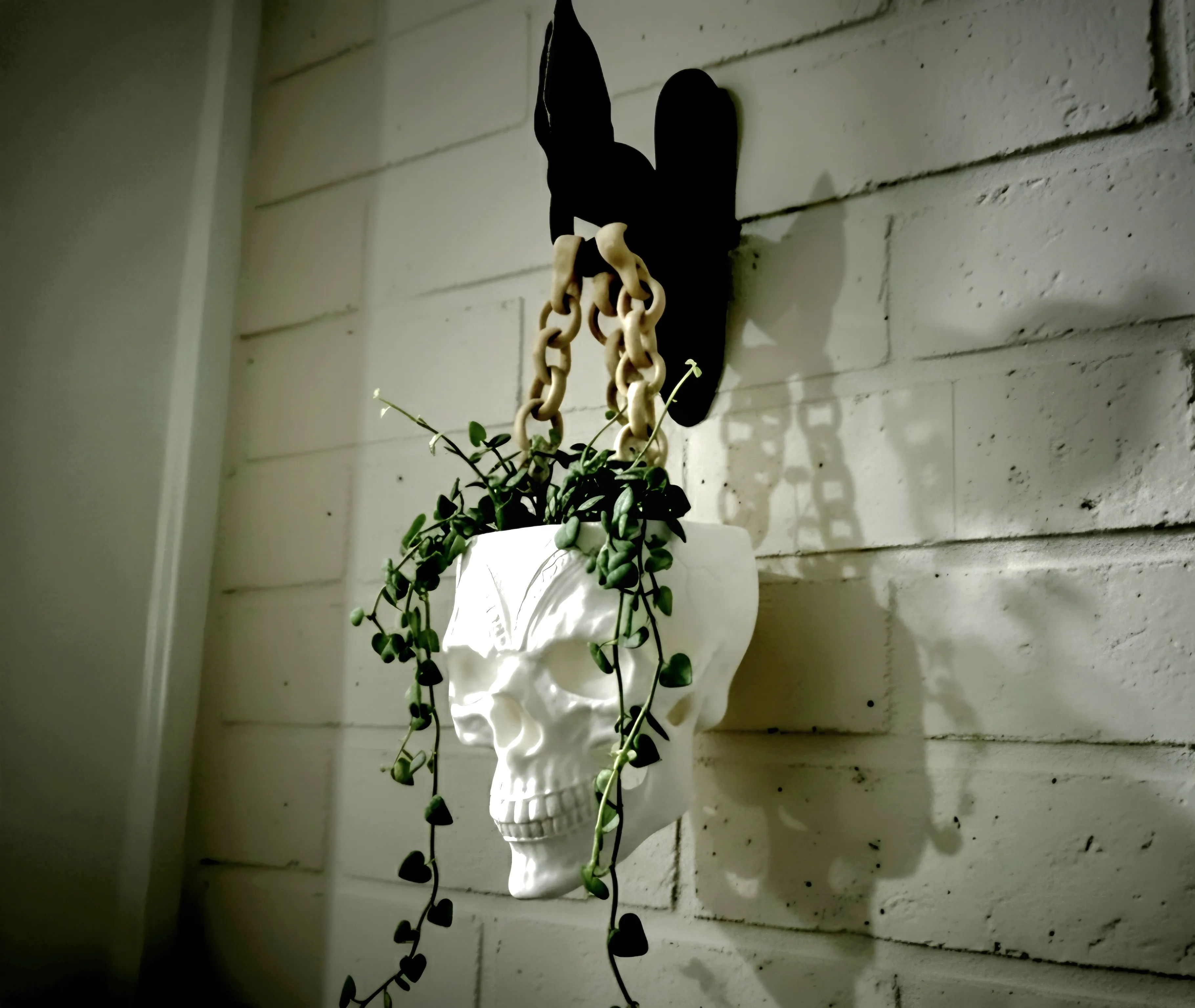 Hanging Skull Planter - Free 3D Print Model - MakerWorld