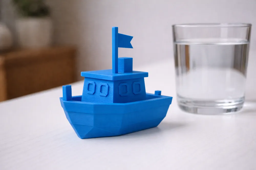 3D printer test file for printing - 3d boat - Free 3D Print Model ...
