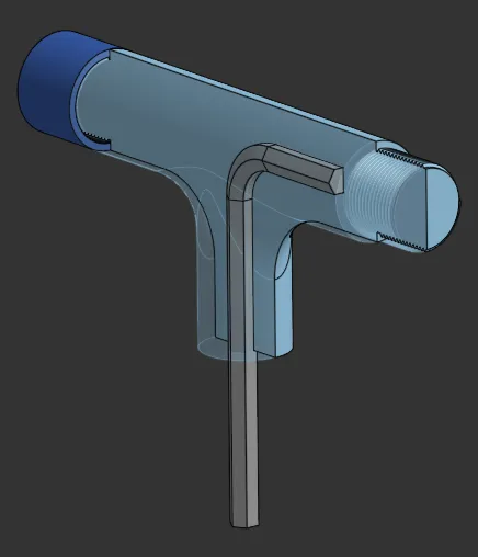 5mm Allen key handle - Free 3D Print Model - MakerWorld