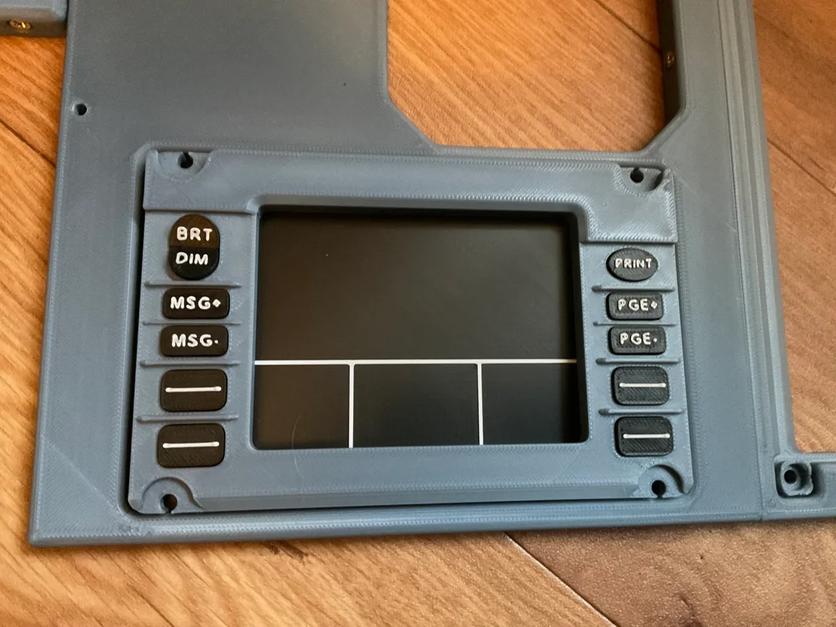 A320 DCDU Panel for MIP panels by user_1766629509 - Free 3D Print Model ...