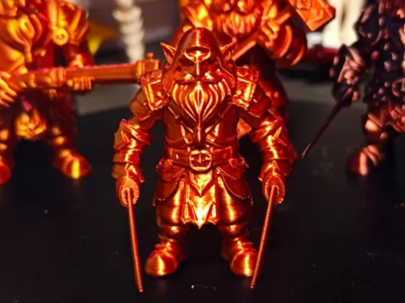 Dwarf Assassin - Free 3D Print Model - MakerWorld