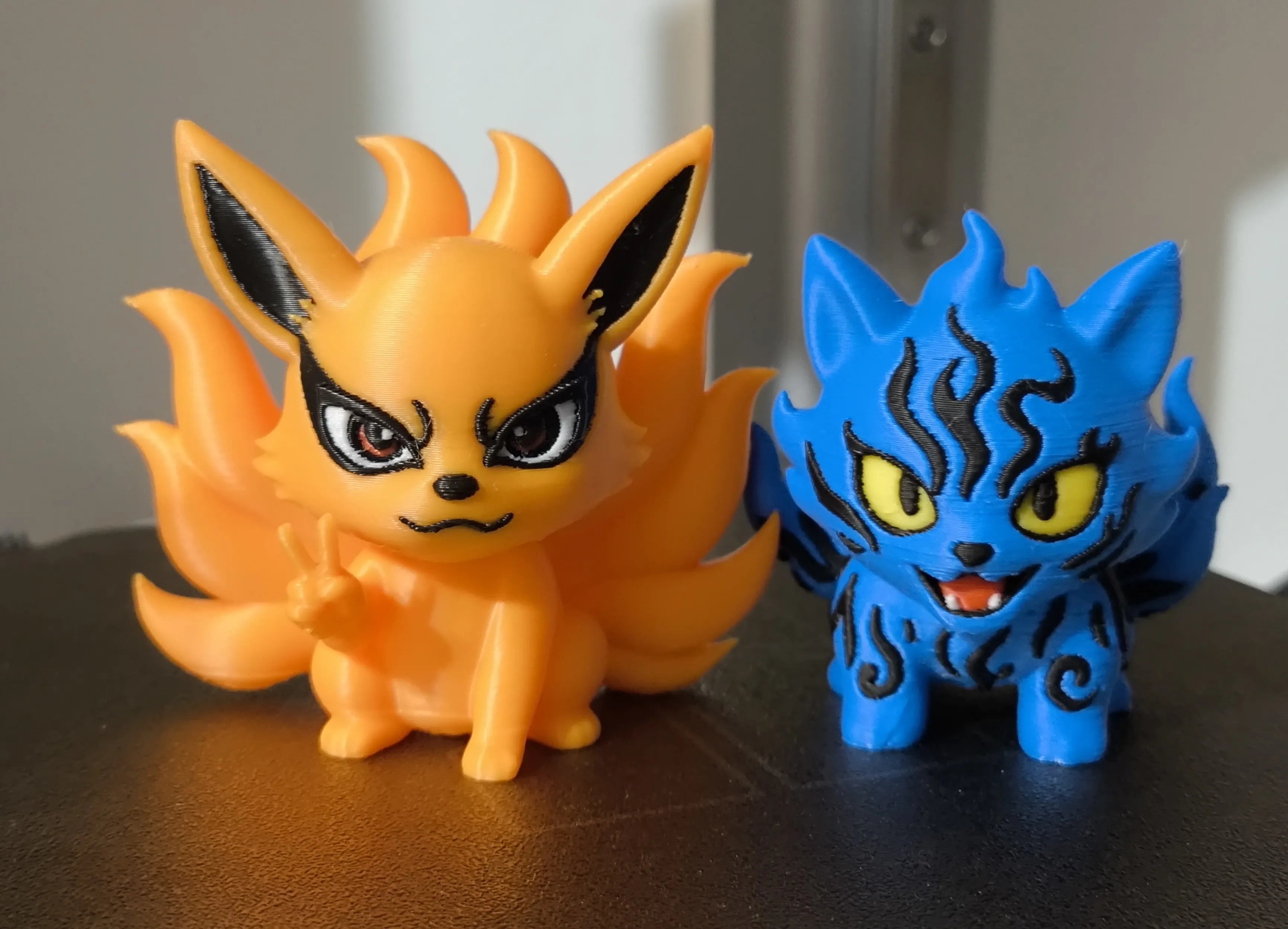 Two Tails Tiger - Inspired chibi Matatabi - Free 3D Print Model ...
