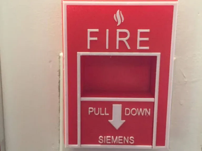 Fire Alarm Pull Station Light Switch Cover Rocker. - Free 3D Print ...