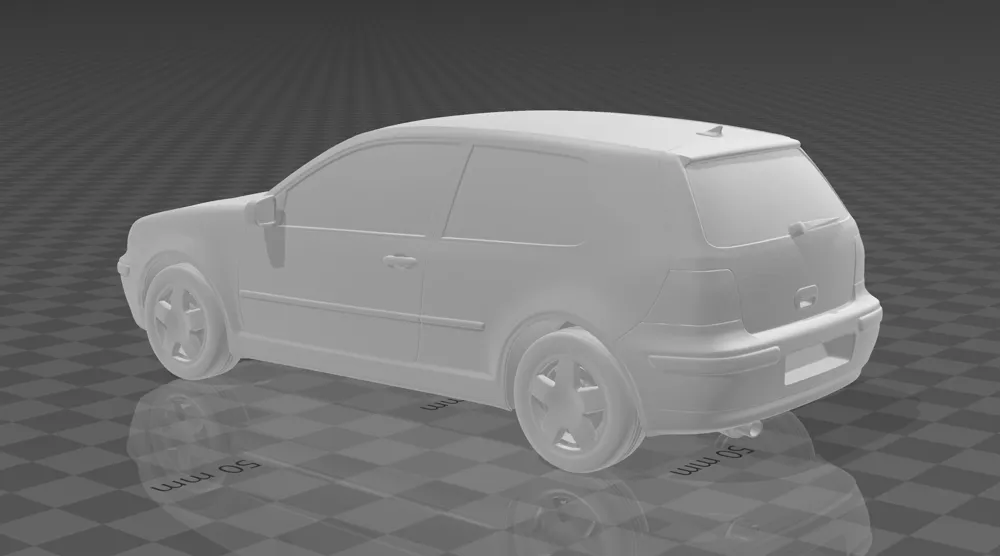 MK4 Volkswagen Golf GTI - Free 3D Print Model - MakerWorld