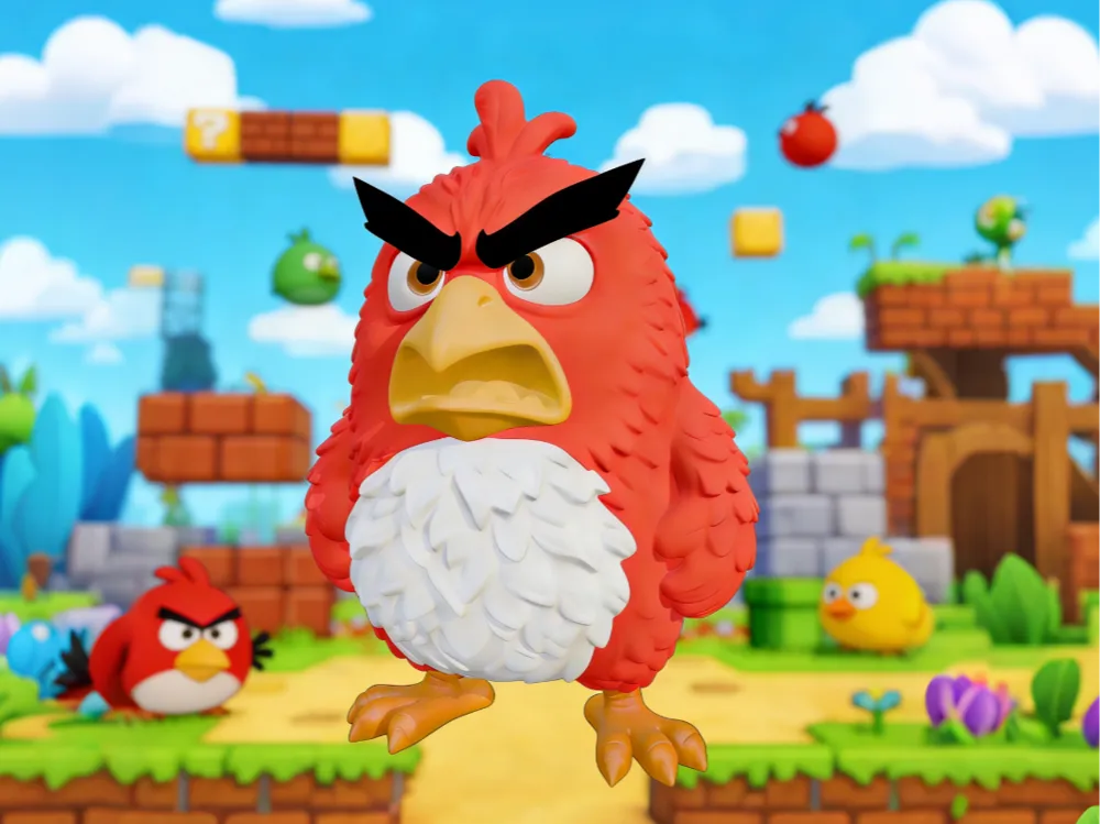 Angry Birds - Free 3D Print Model - MakerWorld