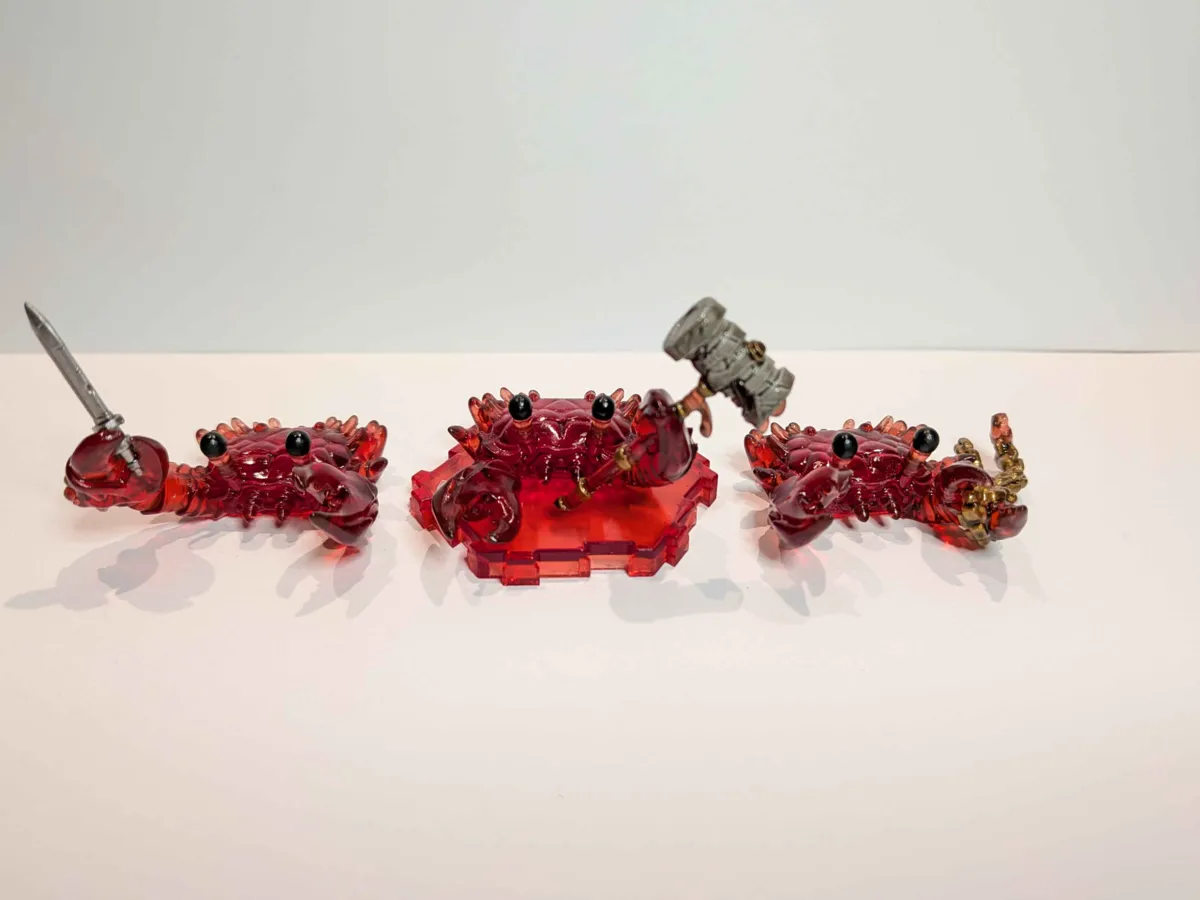 Molten Crustaceans Heroscape Proxies - Free 3D Print Model - MakerWorld