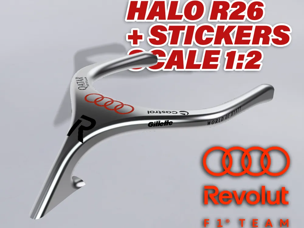 R26 HALO + STICKERS SCALE 1:2 - Free 3D Print Model - MakerWorld