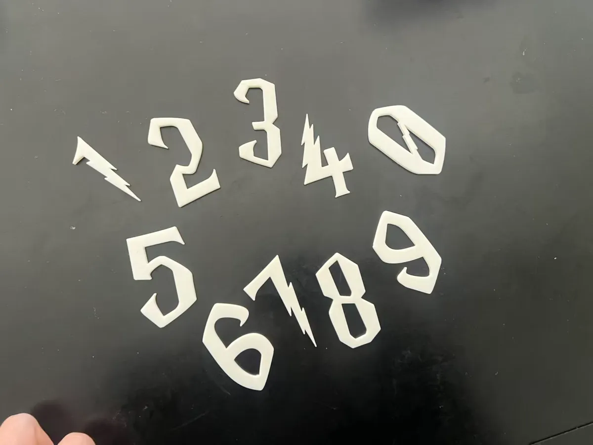 Harry Potter numbers - Free 3D Print Model - MakerWorld