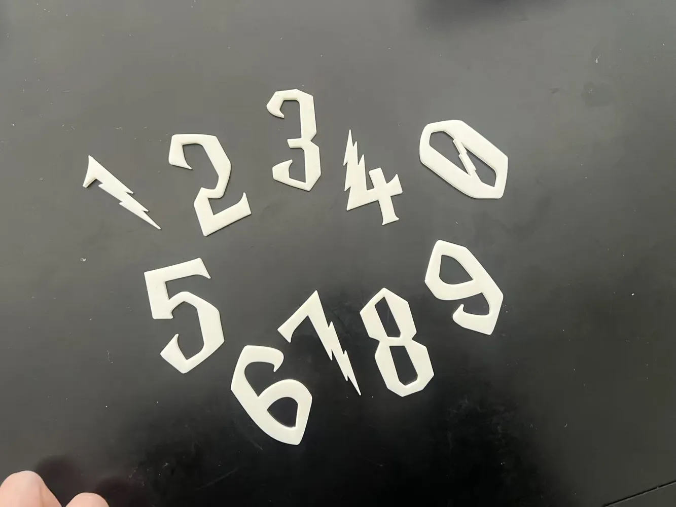 Harry Potter numbers - Free 3D Print Model - MakerWorld