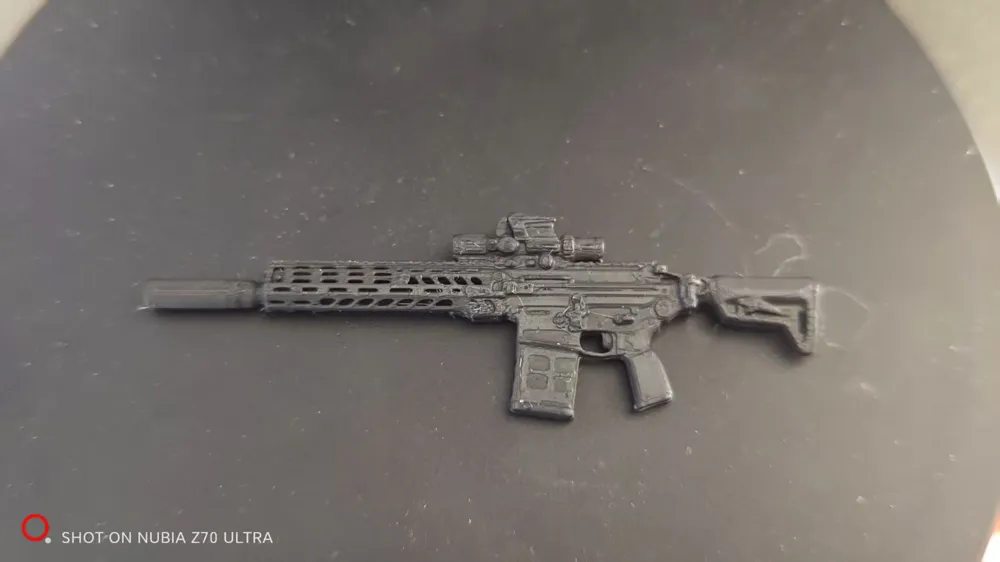1:6 Soldier Weapon - XM7 Assault Rifle - Free 3D Print Model - MakerWorld