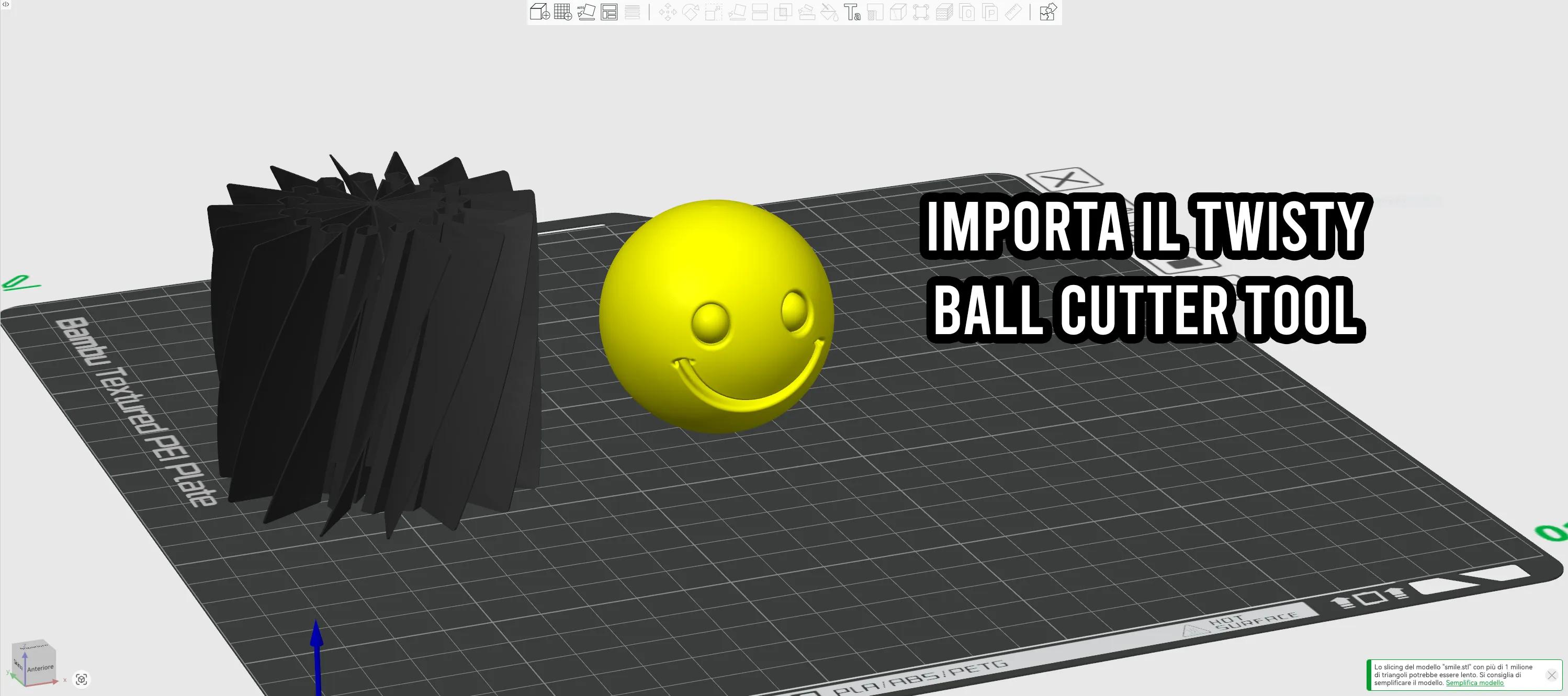 Twisty Ball Cutter Tool - Free 3D Print Model - MakerWorld