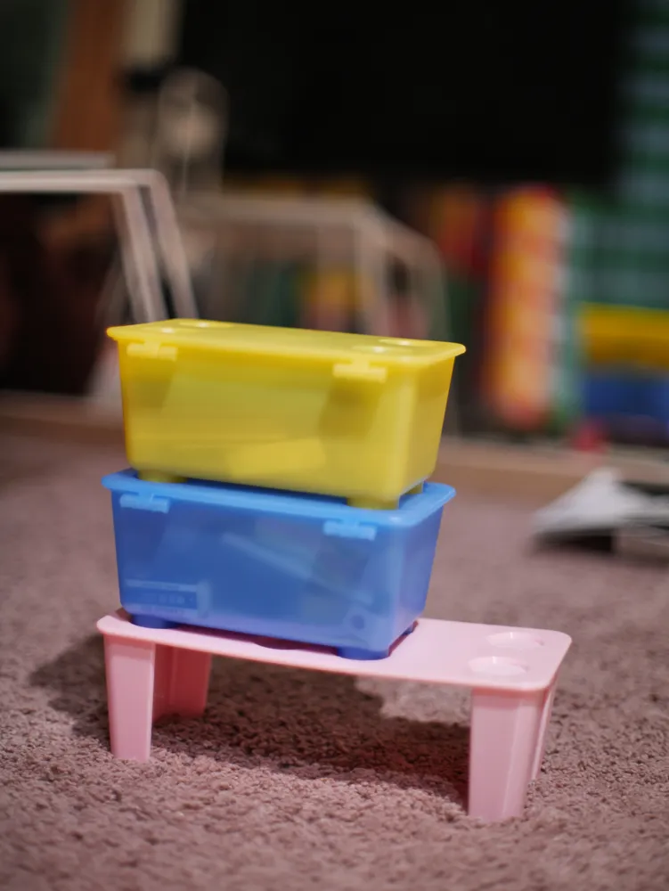 【Desktop Organizer】IKEA GLIS Desktop Setup - Modular - Free 3D Print ...