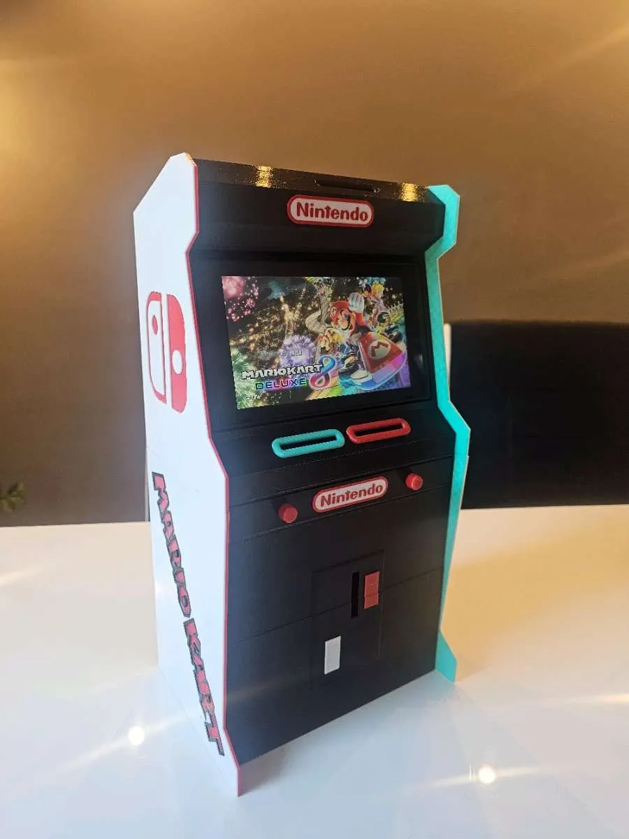 Nintendo Switch Arcade Machine - Free 3D Print Model - MakerWorld