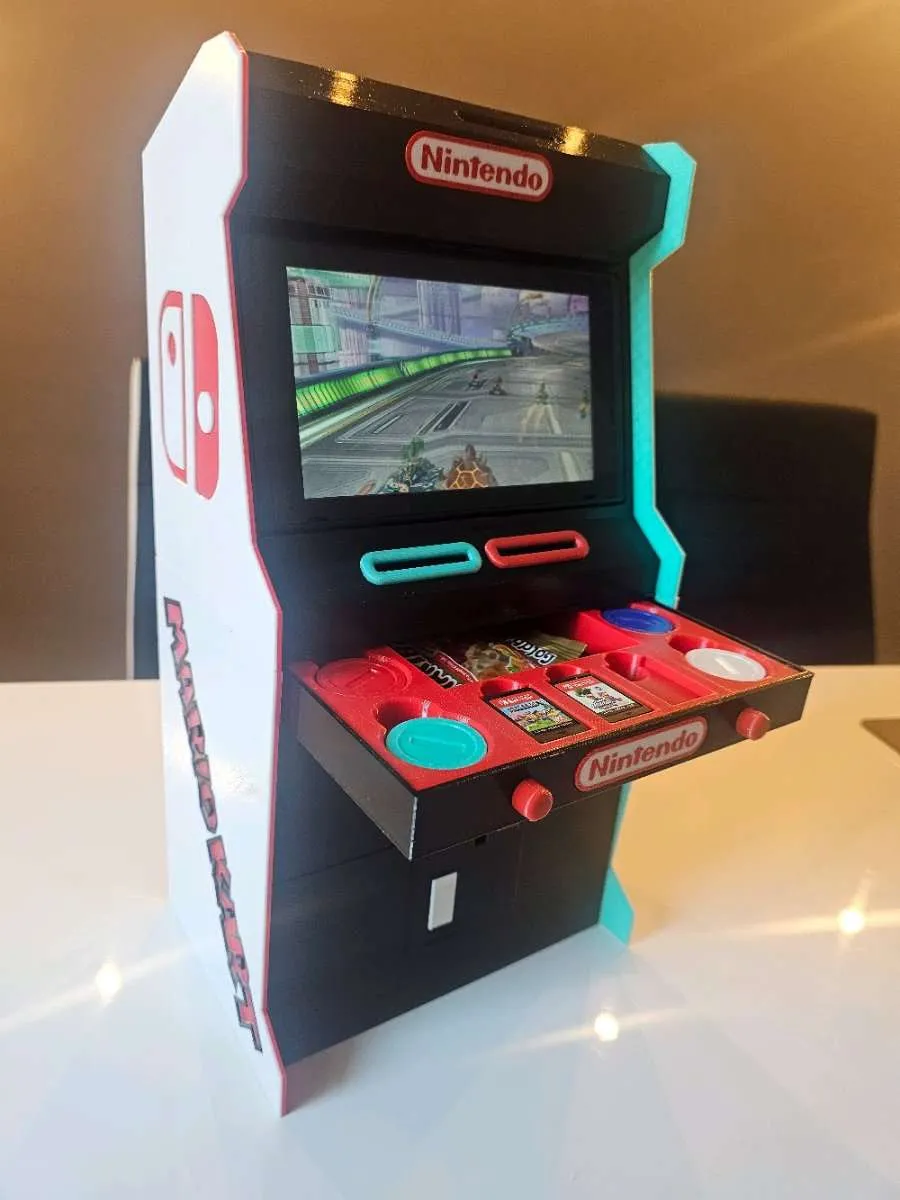 Nintendo Switch Arcade Machine - Free 3D Print Model - MakerWorld