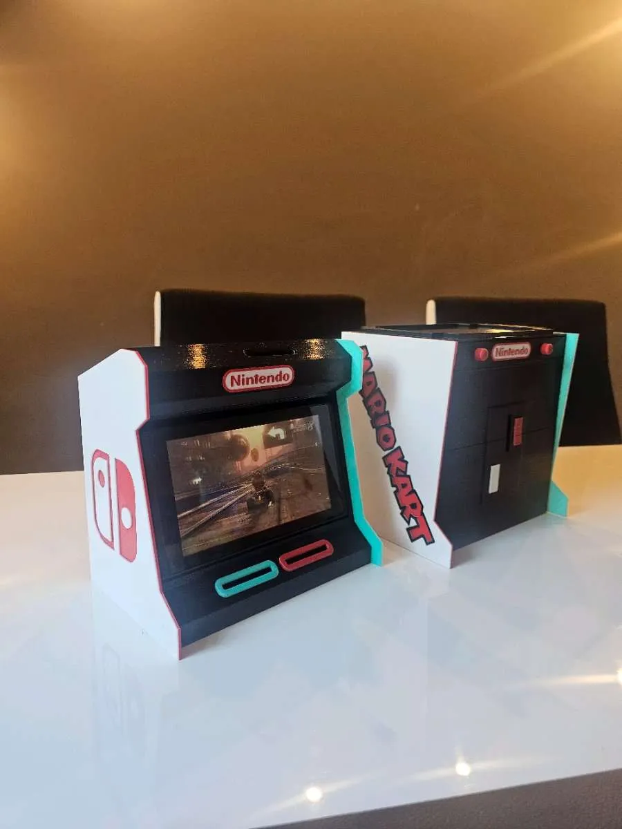 Nintendo Switch Arcade Machine - Free 3D Print Model - MakerWorld