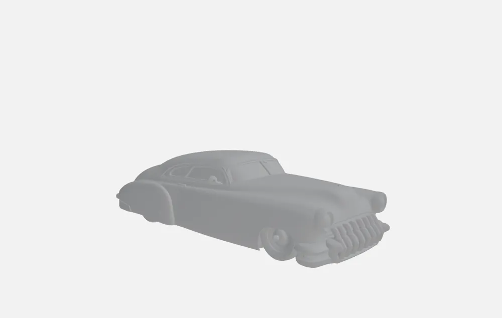 Mercury Muscle Car - 3D model - Free 3D Print Model - MakerWorld