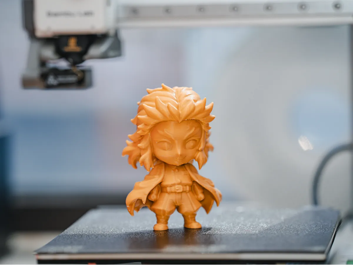 Demon Slayer - Kyojuro Rengoku Chibi - Free 3D Print Model - MakerWorld