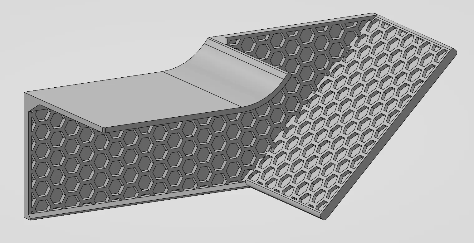 Terrarium Hides (Corner Wall) - Free 3D Print Model - MakerWorld