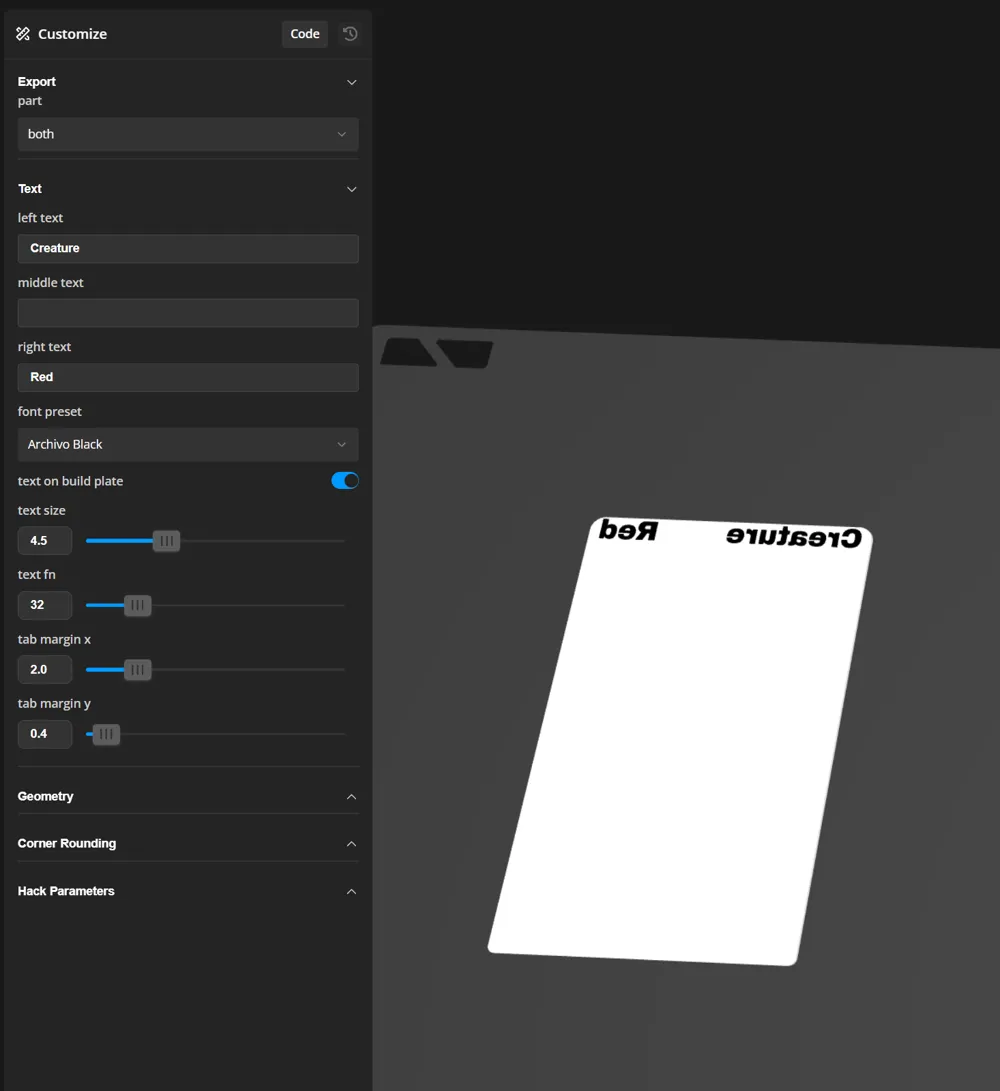 Parametric TCG Card Divider - Free 3D Print Model - MakerWorld
